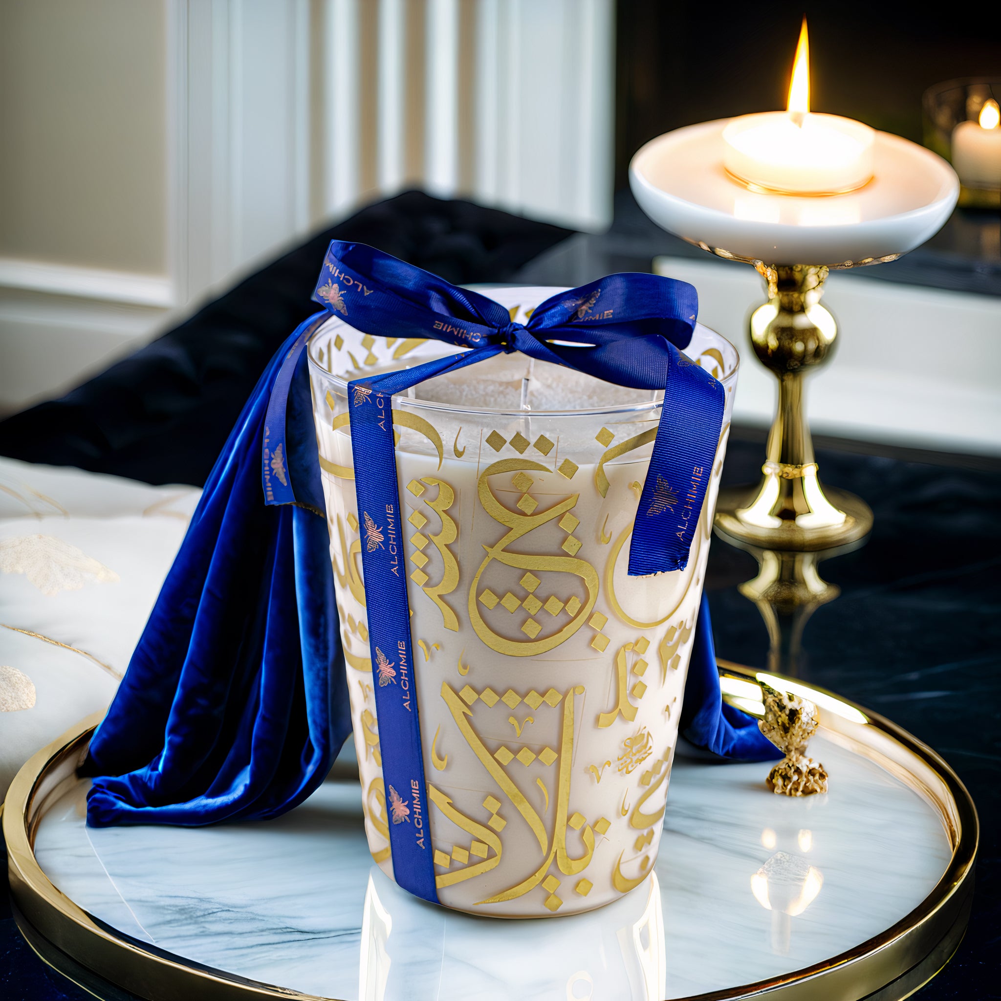 Artiste Candle | UAE National Anthem Calligraphy Candle
